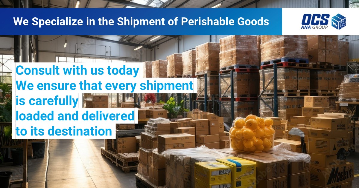 OCS IN ACTION: PERISHABLE GOODS SHIPPING｜Overseas Courier Service Co., Ltd.